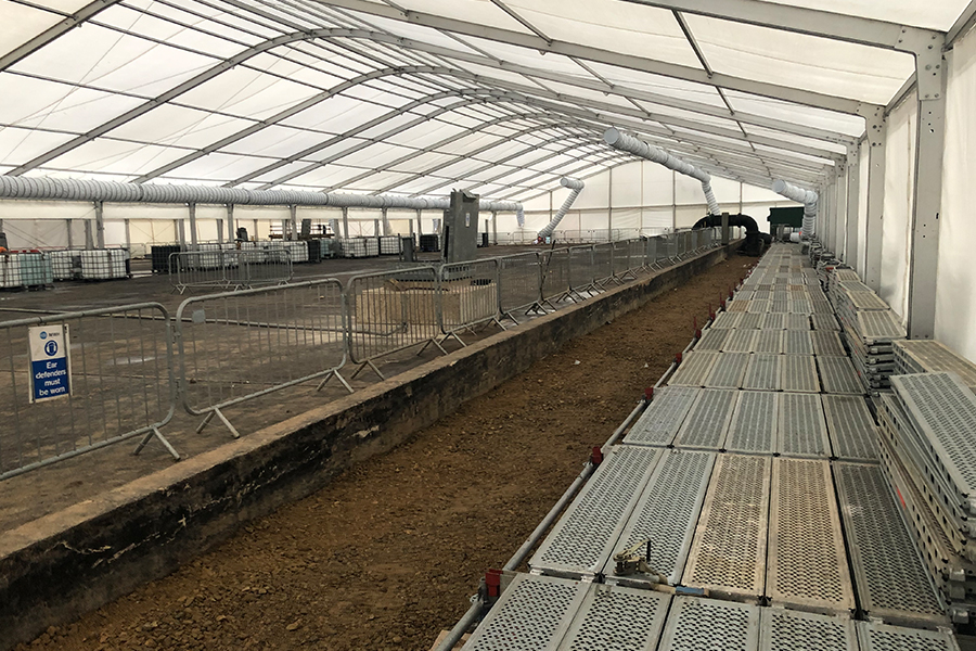 Temporary Structures For Construction Sites