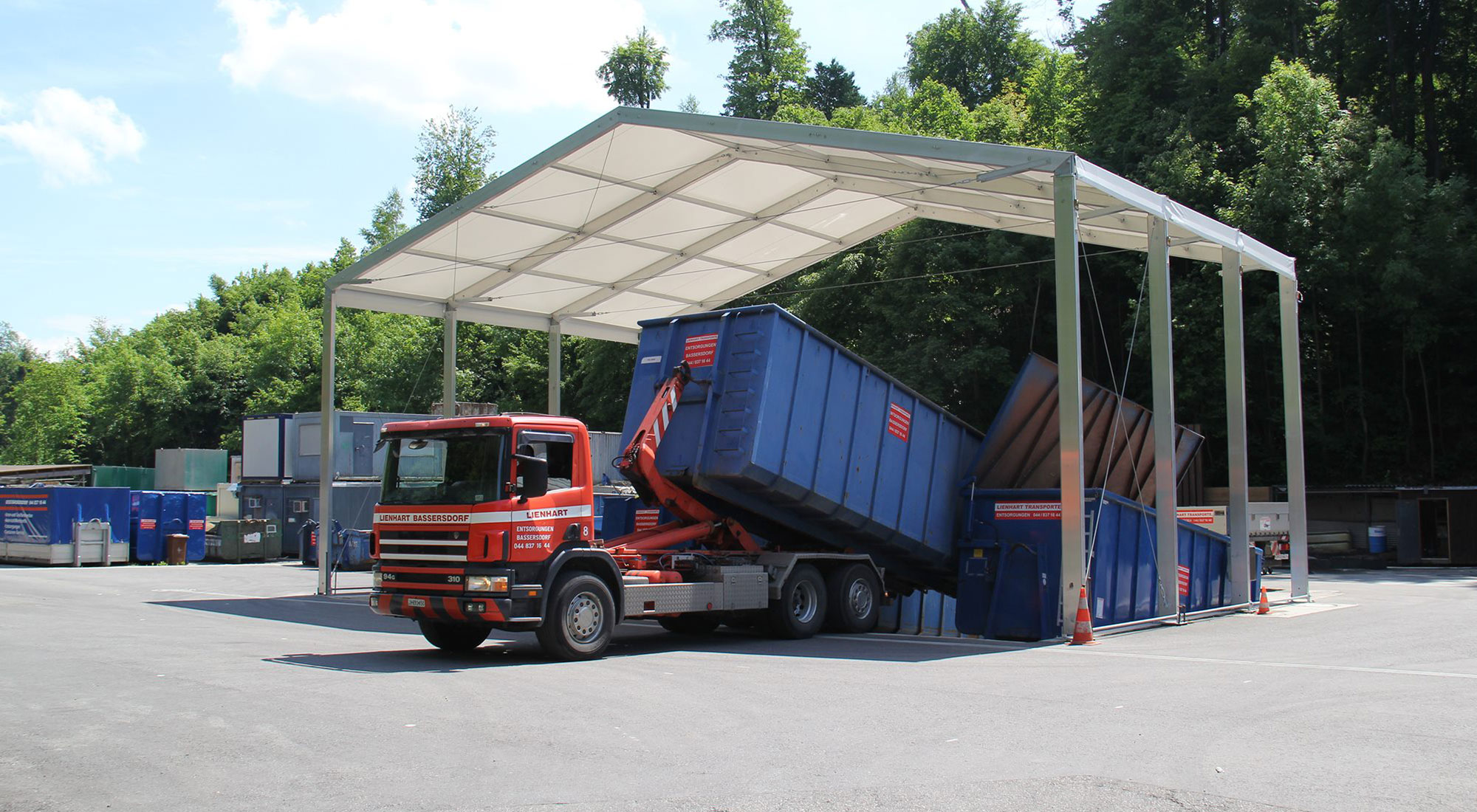 Loading Bay Canopies - Industrial Structures