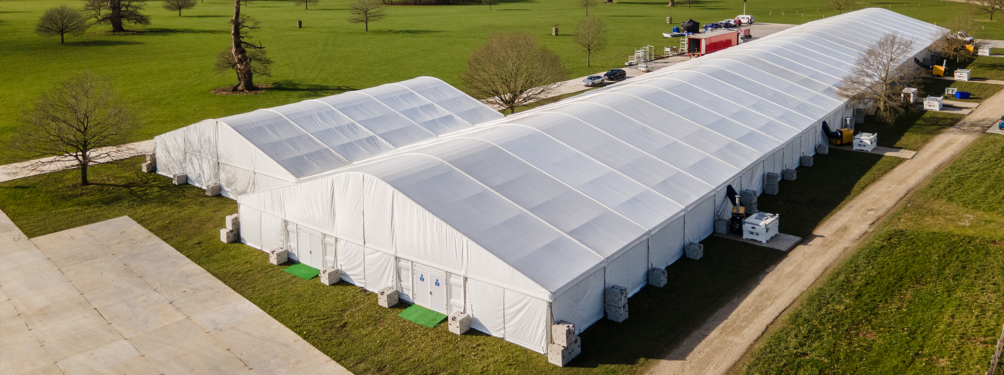 Temporary Accommodation Marquees - Industrial Structures
