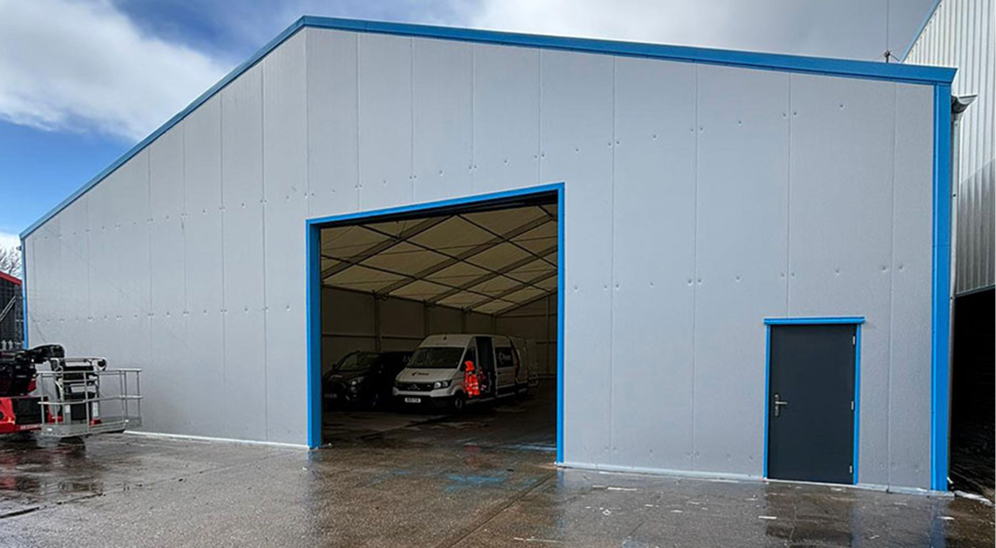 A Bespoke Insulated Storage Structure - Industrial Structures